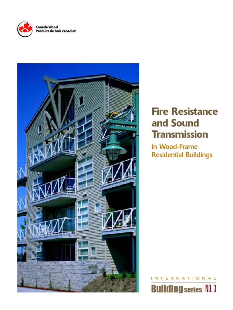 Fire Resistance - Canada Wood | PDF | Drywall | Framing (Construction)