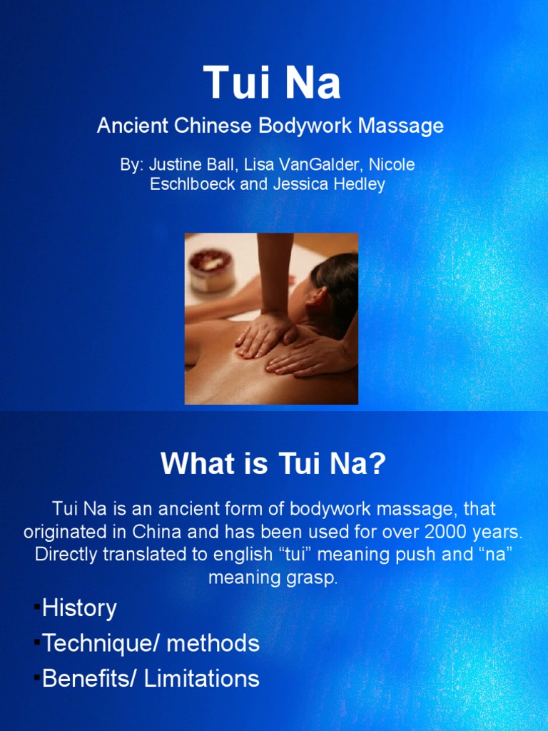 Tuina Presentation