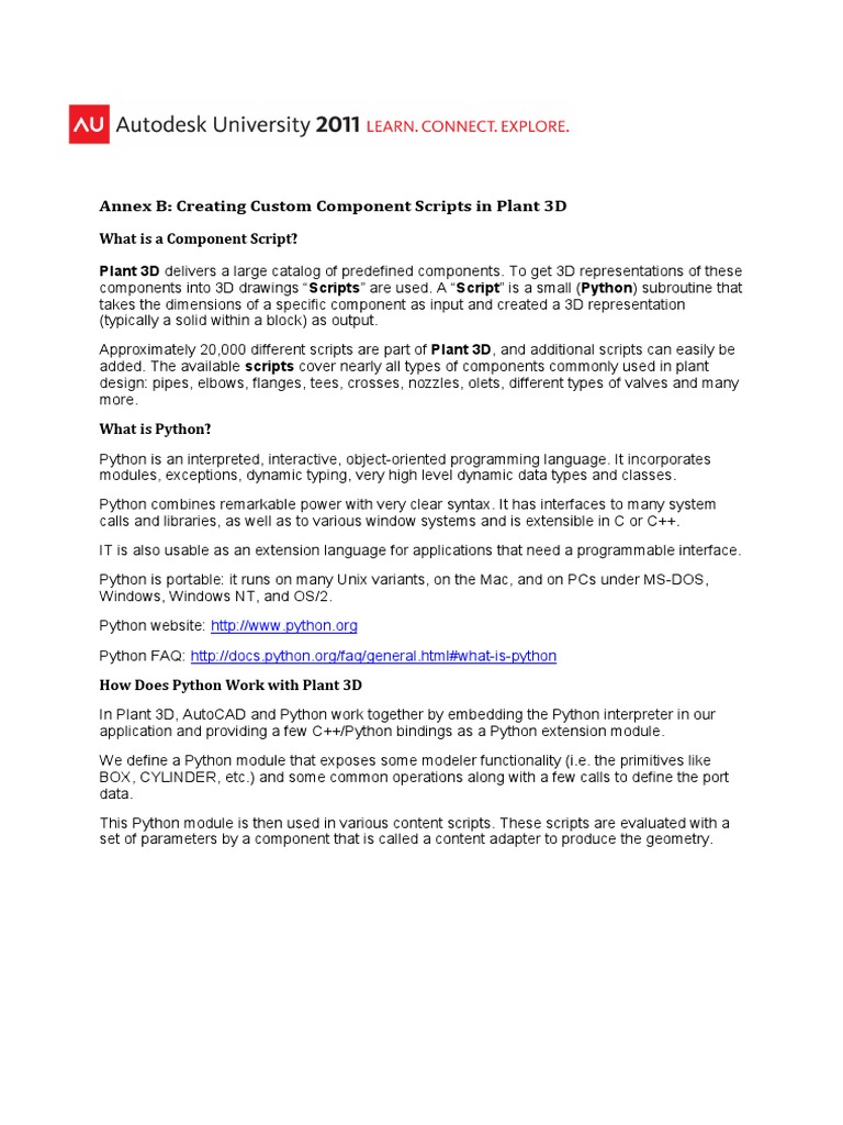 v1 PD4214-L Radhakrishnan AnnexB Custom Script Handout | PDF | Scripting Language | Parameter ...