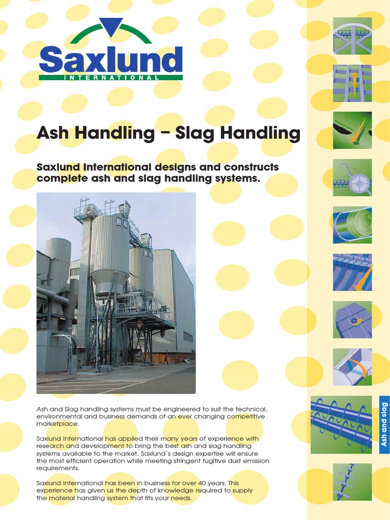 Ash and Slag Handling | PDF | Valve | Fly Ash