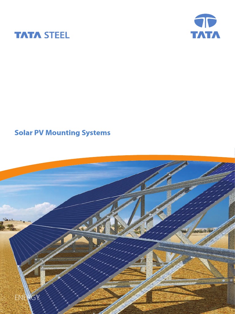 Tata Solar Brochure | Photovoltaic System | Solar Panel