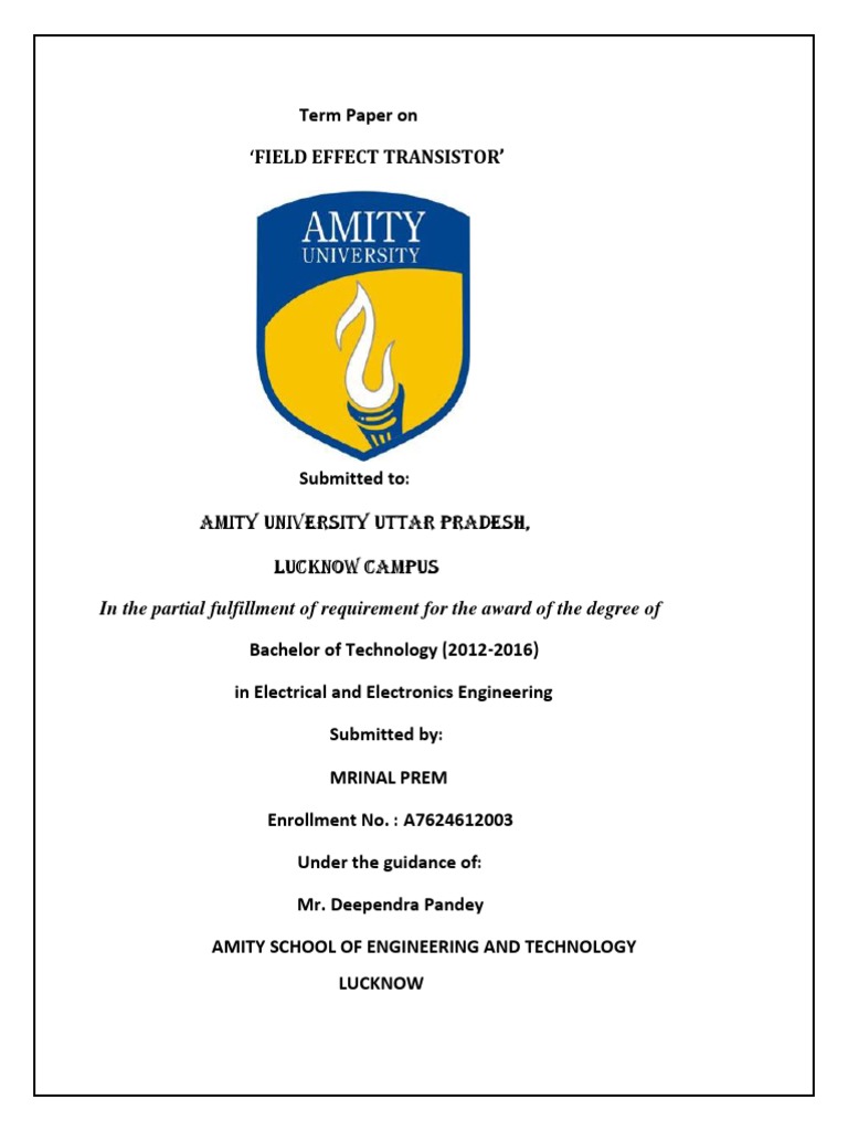 Fet | Download Free PDF | Field Effect Transistor | Mosfet