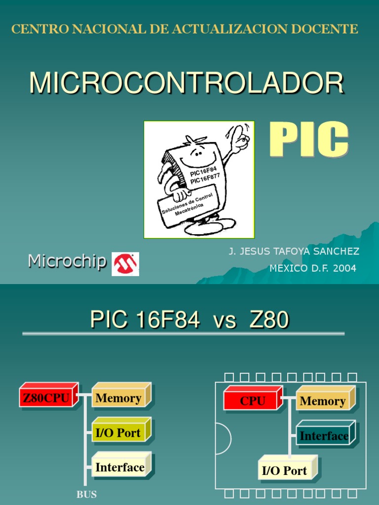 Microcontrolador PIC 16f84a | PDF | Microcontrolador Pic | Microcontrolador