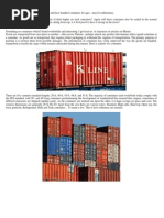 Panalpina 7-Point Container Inspection Checklist | Nature