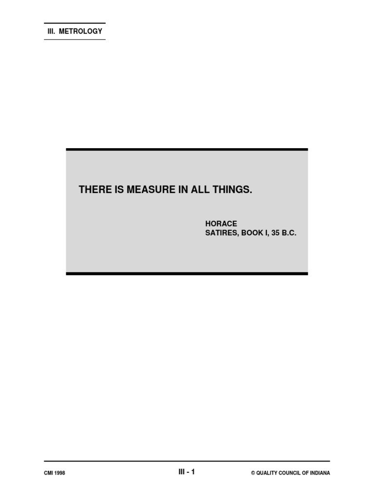 ABCQ Metrology Handbook | PDF | Kilogram | Mole (Unit)