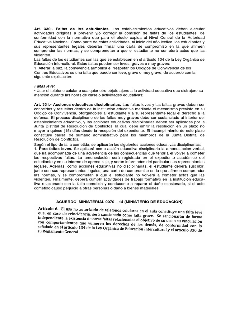 Artículo 330 - 331 | PDF | Regulación | Justicia