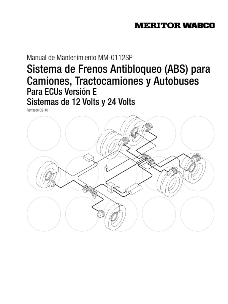 Abs | Sistema de freno antibloqueo | Eje