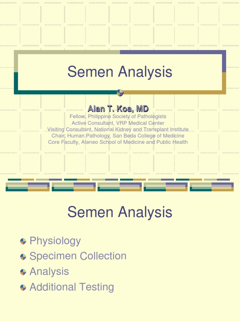 Semen Analysis | Download Free PDF | Semen | Antibody