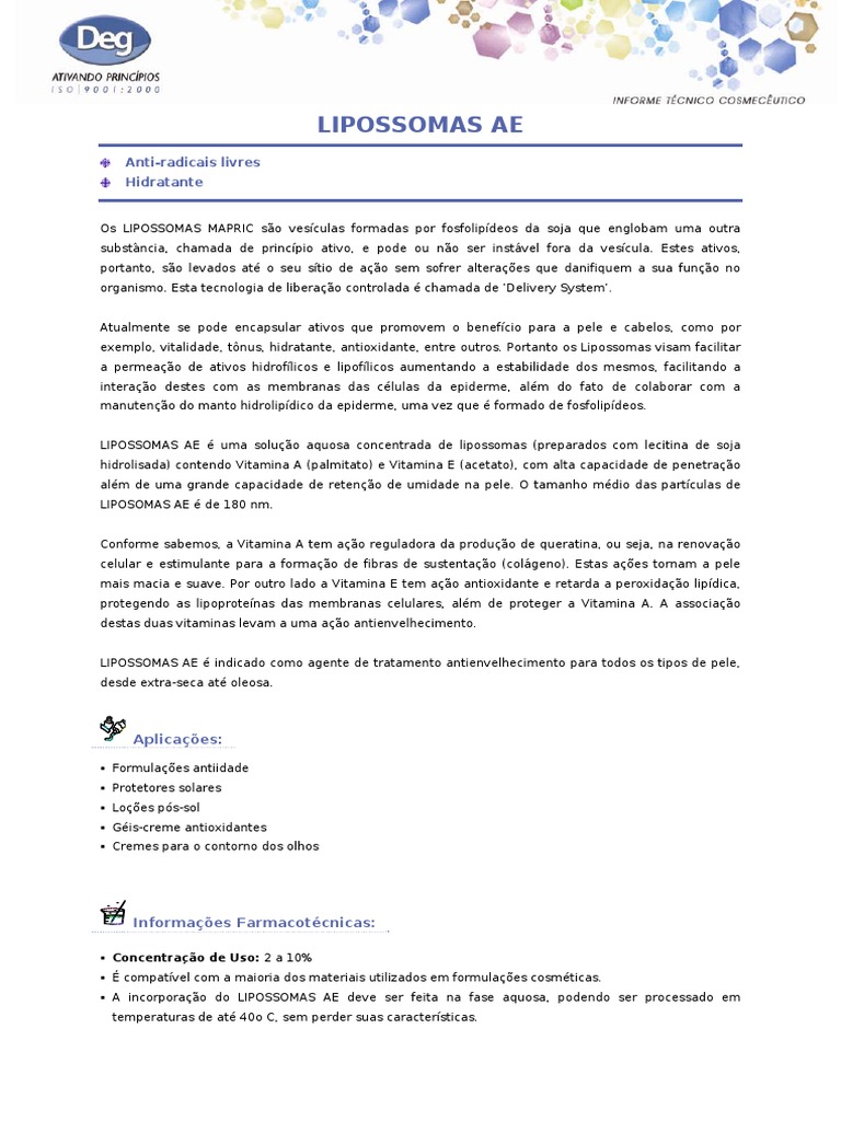 Lipossomas Ae | PDF