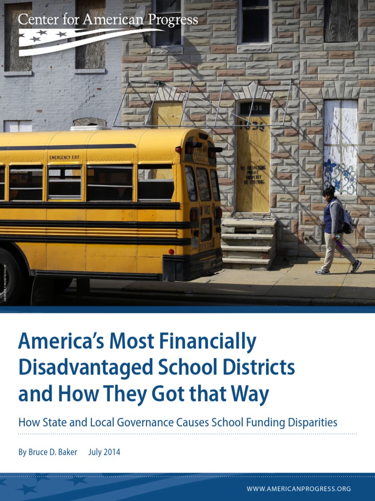 America's Most Financially Disadvantaged School Districts and How They ...