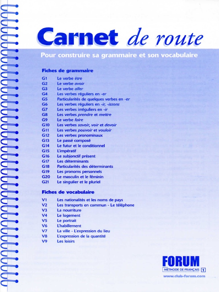 Carnet de Route | PDF