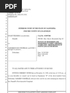 Demurrer to Complaint in California | Demurrer | Cause Of Action