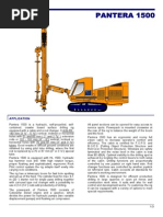 Spec Pantera DP1500i T3 | PDF | Drilling Rig | Drilling