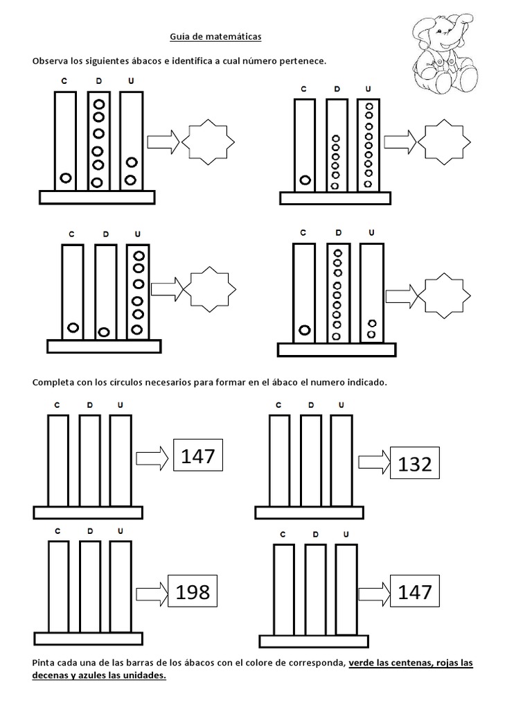 Guia Del Abaco | Matemáticas