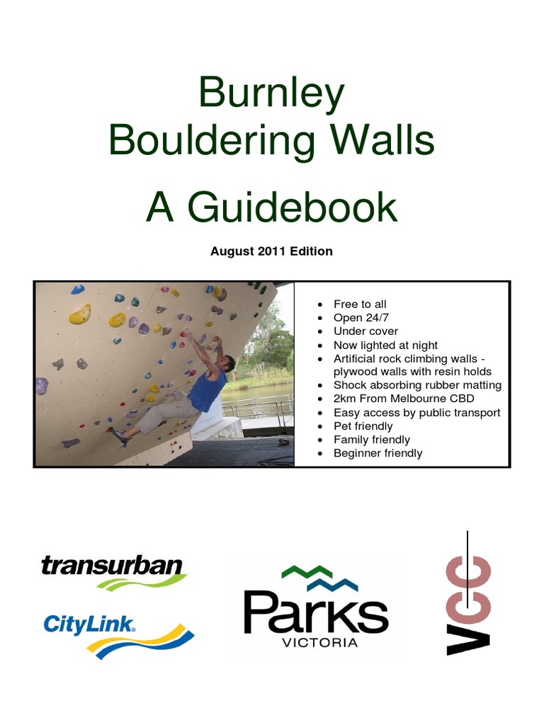 Burnley Bouldering Walls A Guidebook: August 2011 Edition | PDF | Rock ...