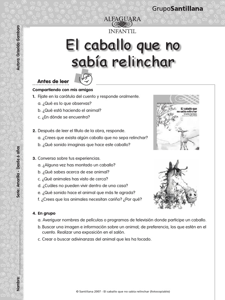 El Caballo | PDF | Ocio