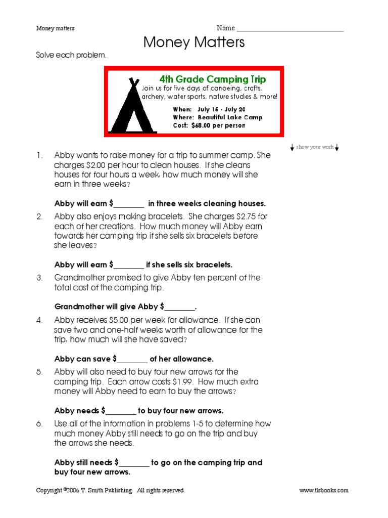 Reading Comprehension-Money Matters | PDF | Economics | Economies