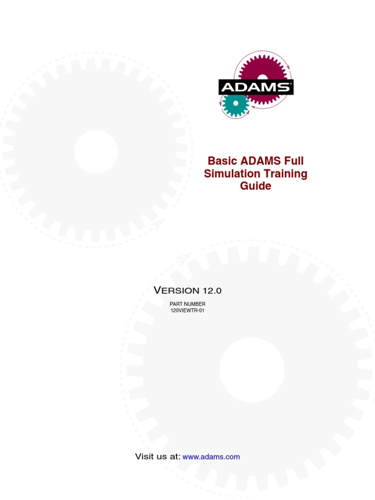 Basic Adams Tutorial | PDF