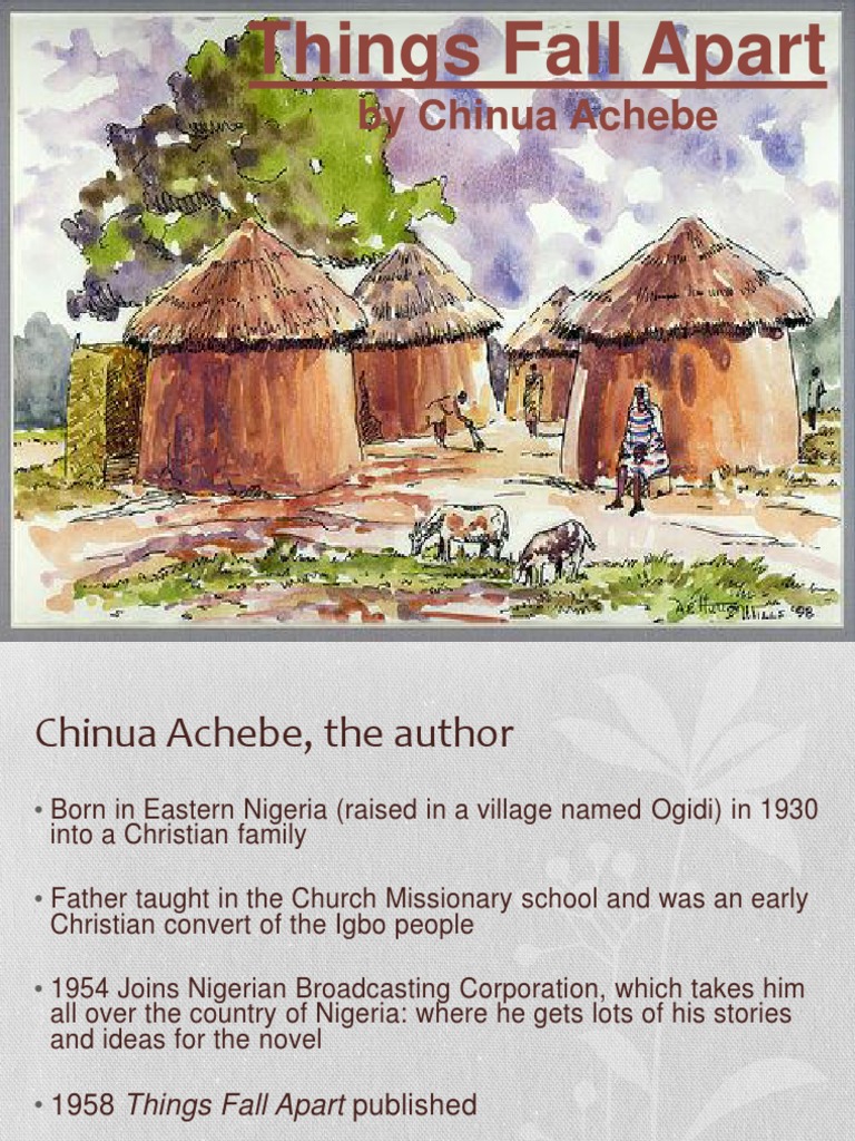 Things Fall Apart Powerpoint | PDF | Religion And Belief