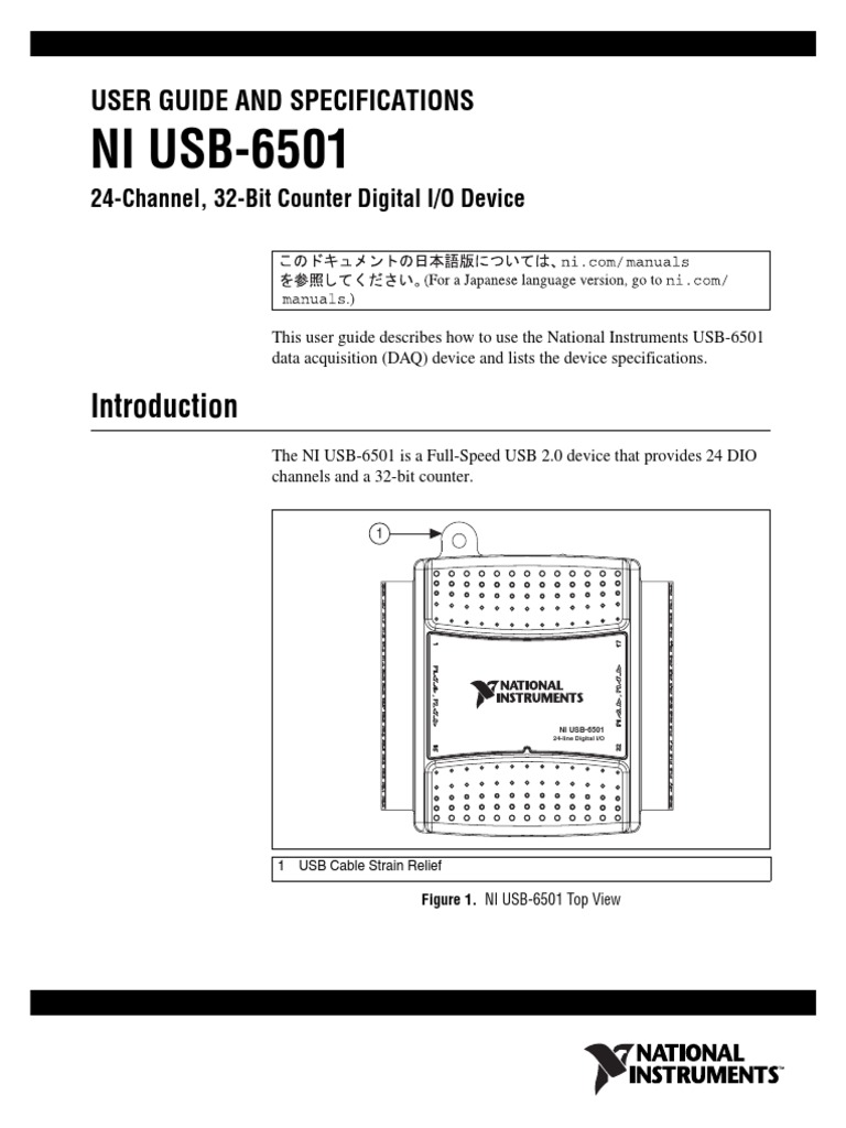 NI USB 6501 | Electrical Connector | Mains Electricity | Free 30-day ...