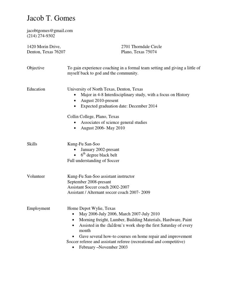 Jacob Resume | PDF