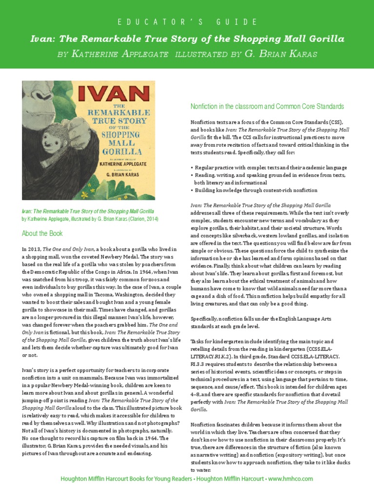 Ivan: The Remarkable True Story of The Shopping Mall Gorilla Discussion ...
