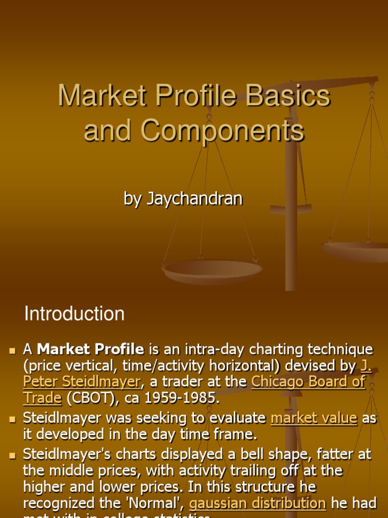 TC2013-Jay - Market Profile | PDF | Market Trend | Economic Institutions