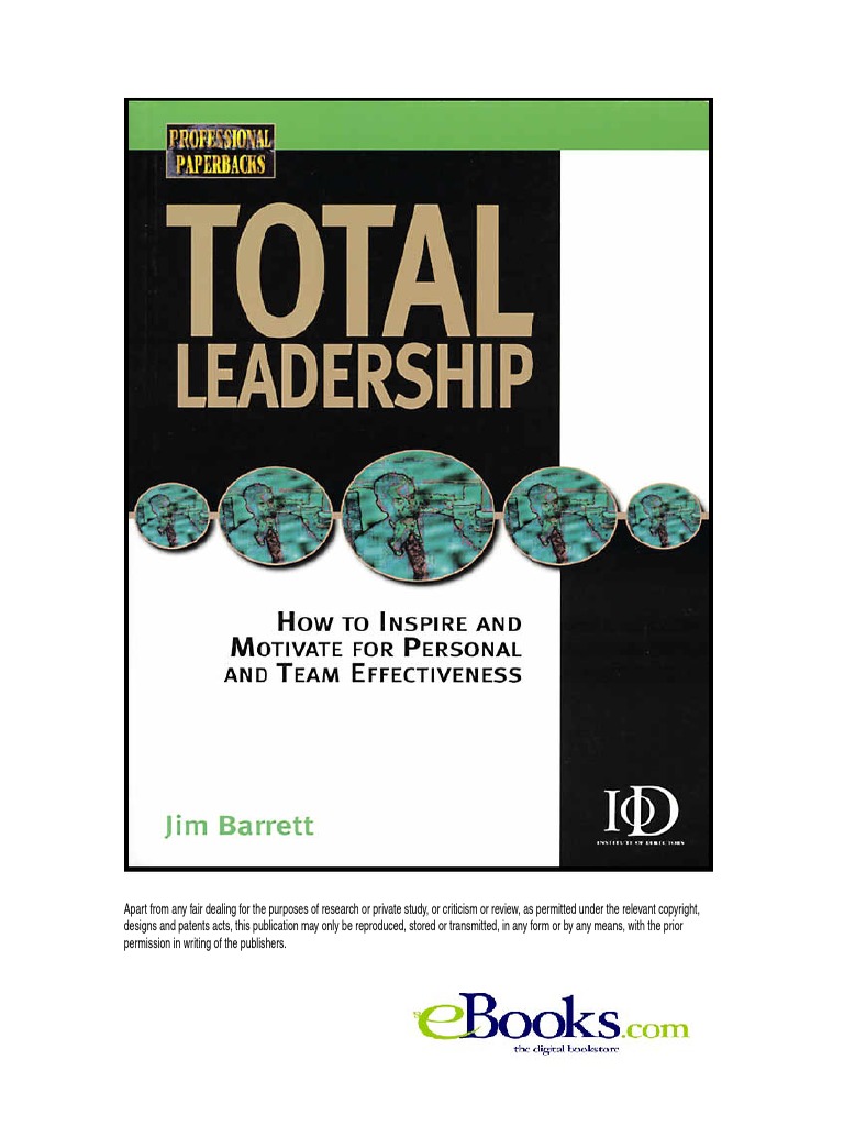 Total Leadership | PDF | Self | Leadership