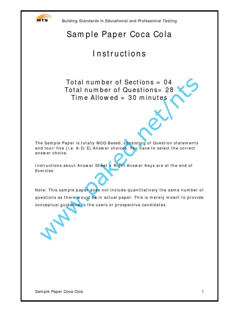 Coca Cola Sample | PDF | Baking | Doughnut