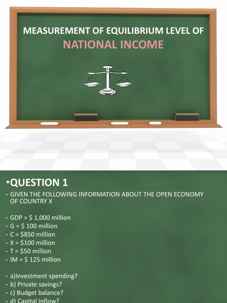 National Income: Measurement of Equilibrium Level of | PDF | Consumer ...
