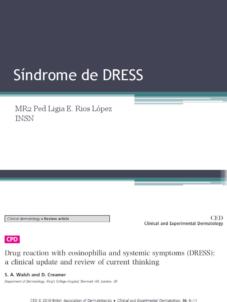 Síndrome de DRESS | PDF | Medicina CLINICA | Enfermedades y trastornos