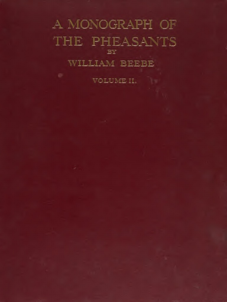 ASIL BOOK Monographpheasa2Beeb | PDF | Birds | Chicken