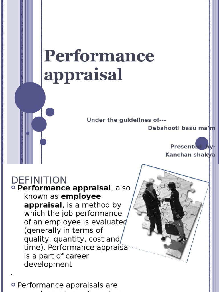 performance appraisal | Performance Management | Performance Appraisal
