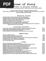 CCME 2025 Menu and Pricing Details | PDF | Philippine Cuisine | Cooking