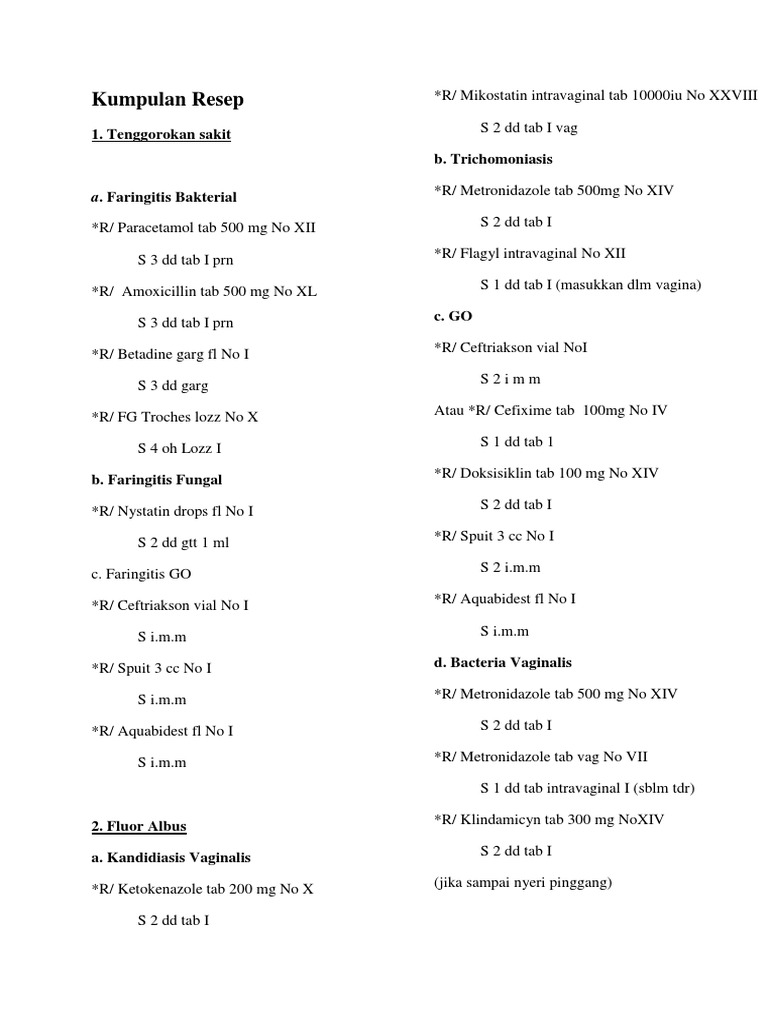 Kumpulan Resep | PDF