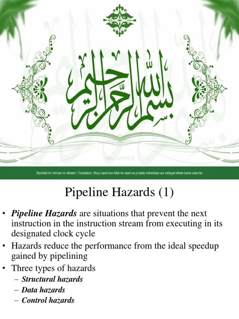 Pipeline Hazards. Presentation | PDF | Computer Architecture | Computing