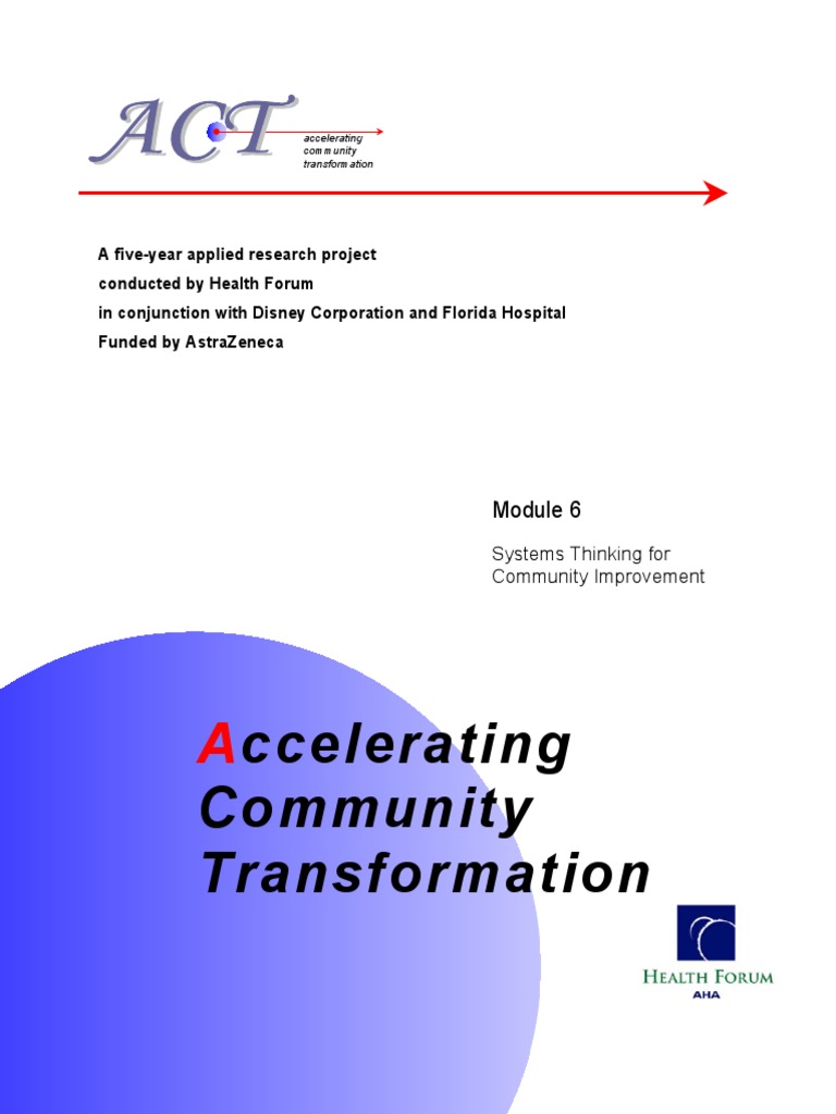 SystemsThinking Mod6 | PDF | Systems Thinking | Sustainability