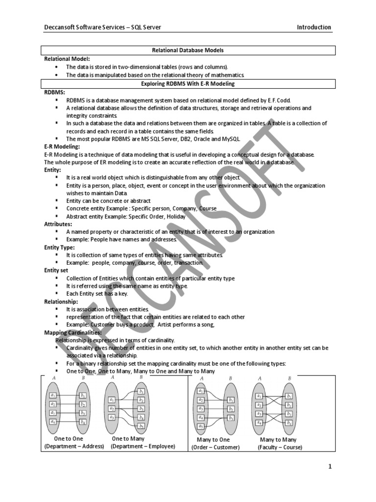 Sql Server Basic Pdf Microsoft Sql Server Databases