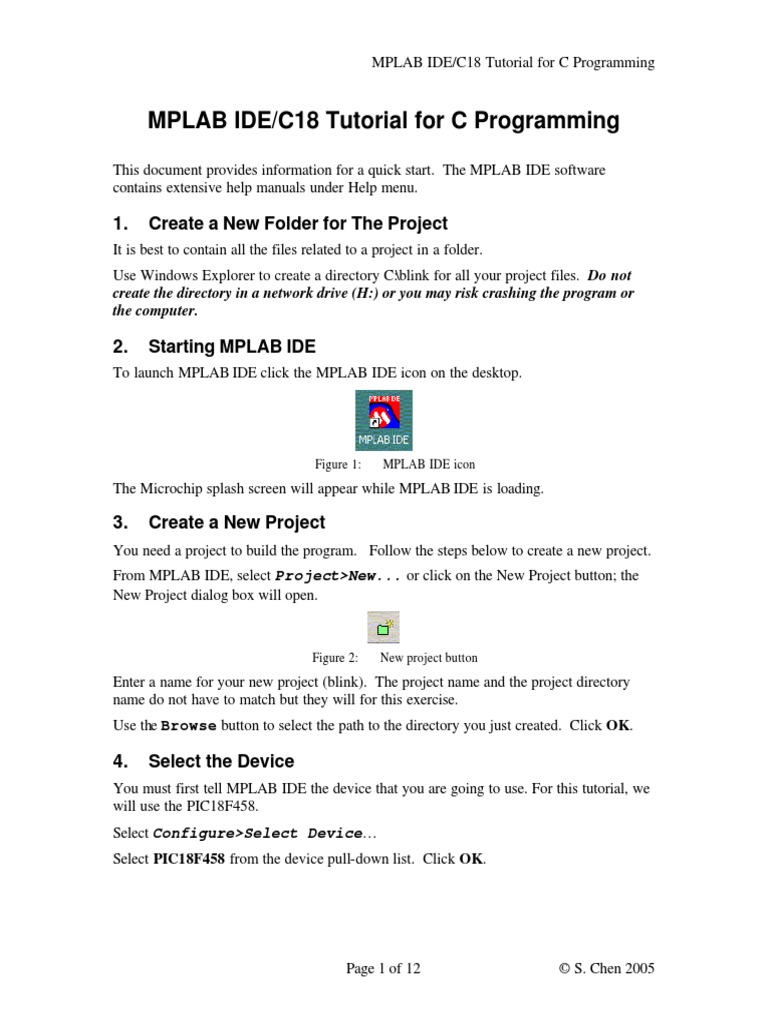 Mplab IDE Tutorial | PDF | Library (Computing) | Usb Flash Drive