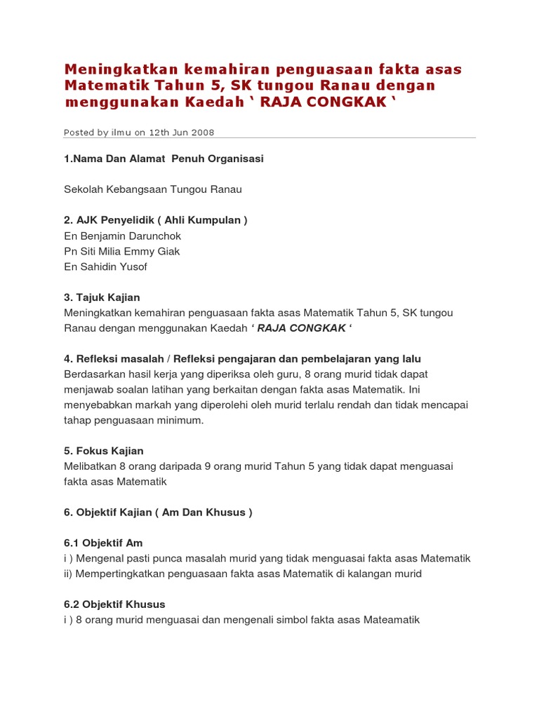 Contoh Ar | PDF