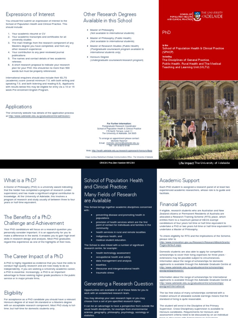 Flyer Doctor Philosophy | Download Free PDF | Doctor Of Philosophy ...