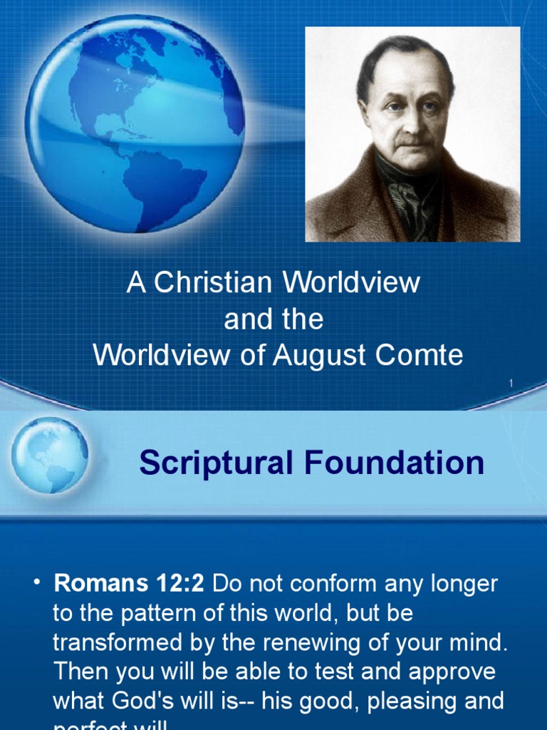 Worldview Powerpoint | PDF | Positivism | Psychological Attitude