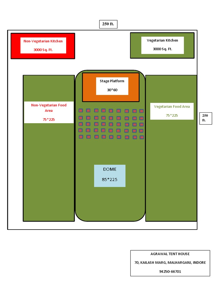Event Venue Layout Details | PDF