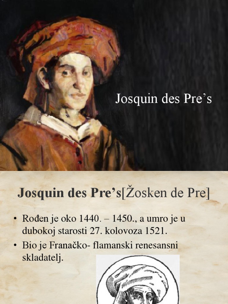 Josquin Des Pres | PDF