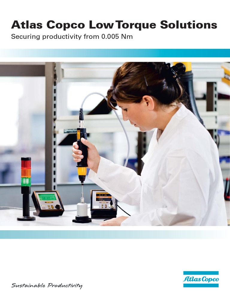 Atlas Copco Screwdriver US | PDF | Electrostatic Discharge | Screw