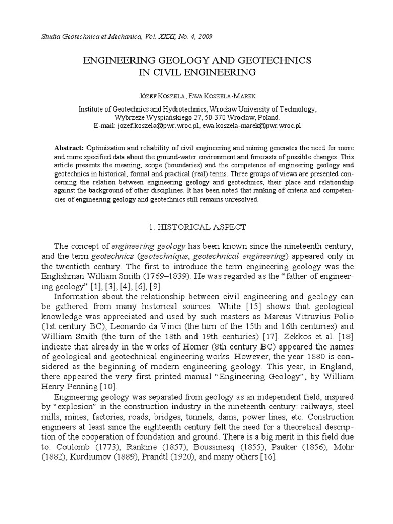 Engineering Geology in Civil Engineering | PDF | Geology | Engineering
