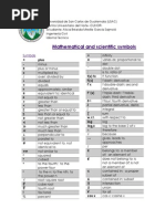 Pronunciation Guide for Math Symbols | PDF | Trigonometric Functions ...