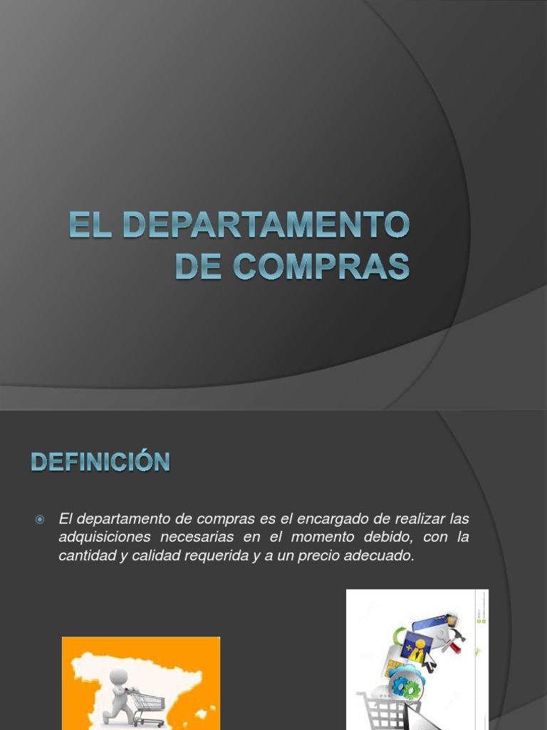 La importancia del departamento de compras en la gestión eficiente de ...