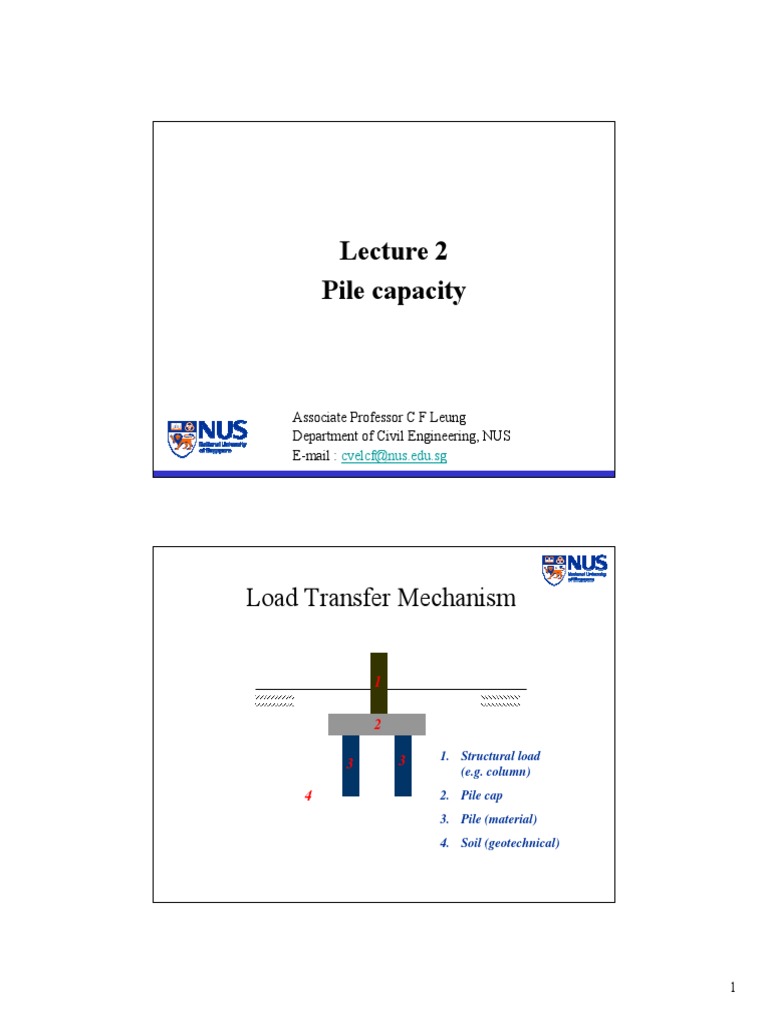 Piles - 2 | PDF | Deep Foundation | Geotechnical Engineering