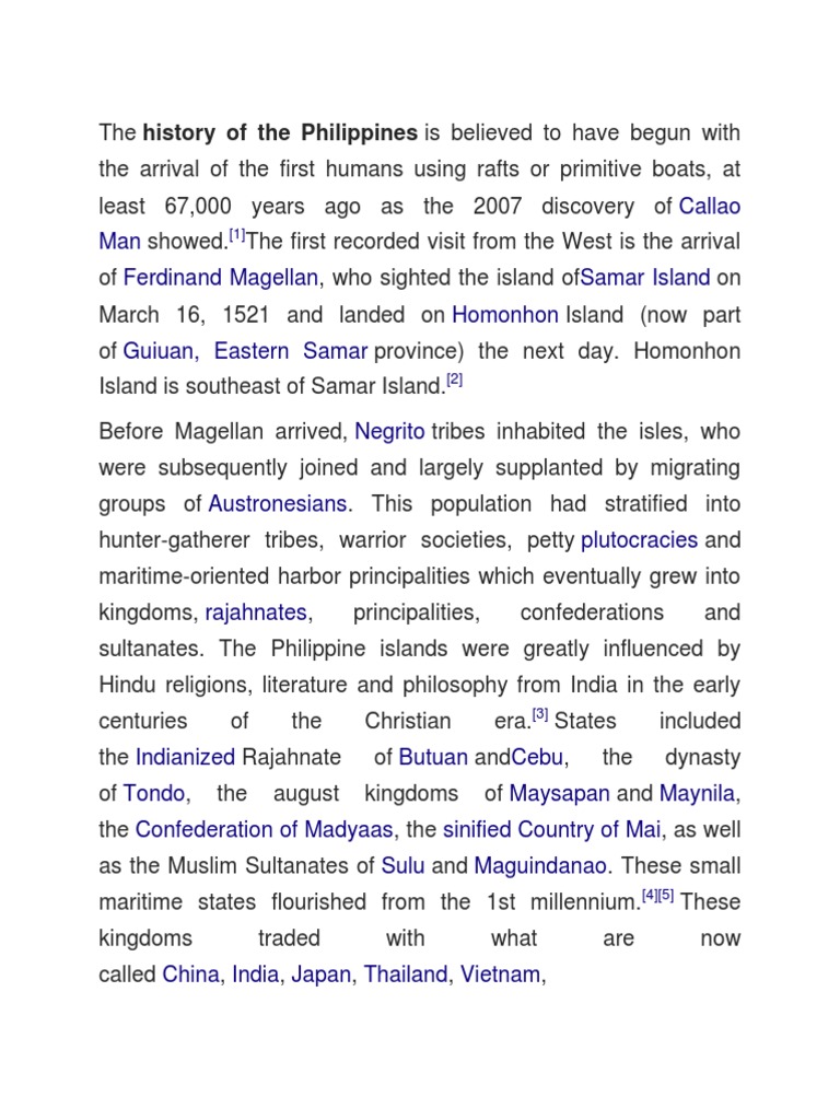 Philippine History | PDF
